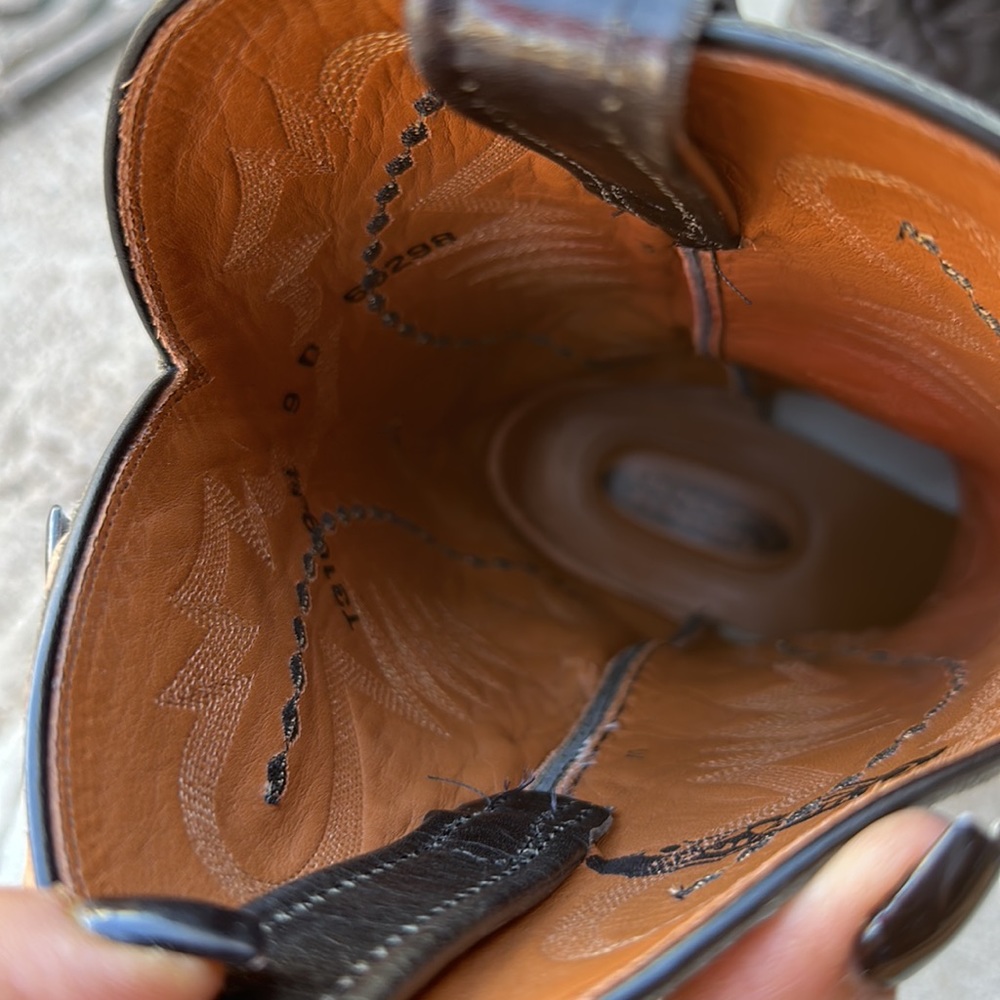 Lucchese Exotic Lizard Cowboy Boots - Gem